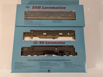 HO E6 A/B Set (Pwd+Dmy) ACL Atlantic Coast Line #517+ DCC Ready NIB NOS ...