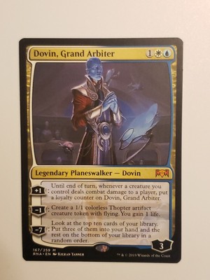 MTG Dovin, Grand Arbiter Ravnica Allegiance 167/259 Regular Mythic | eBay