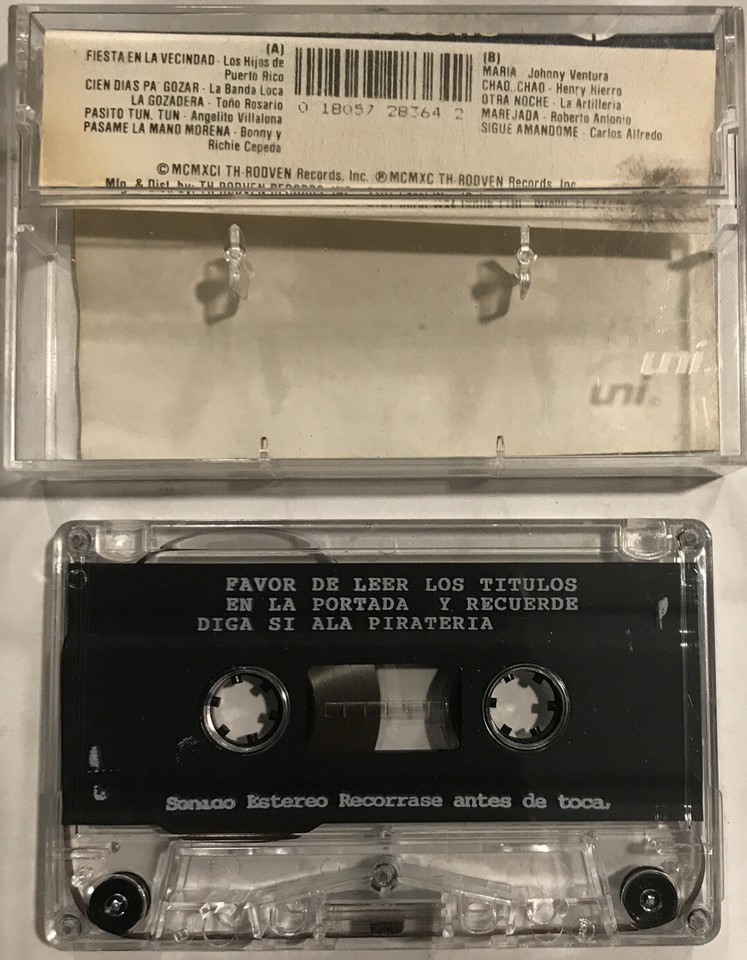 Various - Merengue En La Calle Ocho Cassette 1991 Rodven | eBay