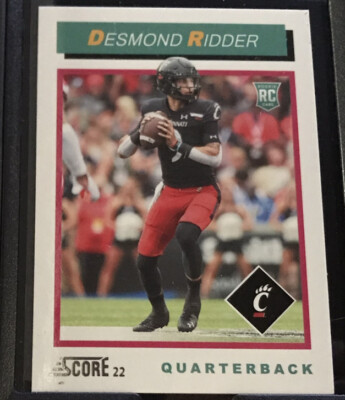 2022 Panini Score Desmond Rider #183 Rookie RC Atlanta Falcons | eBay