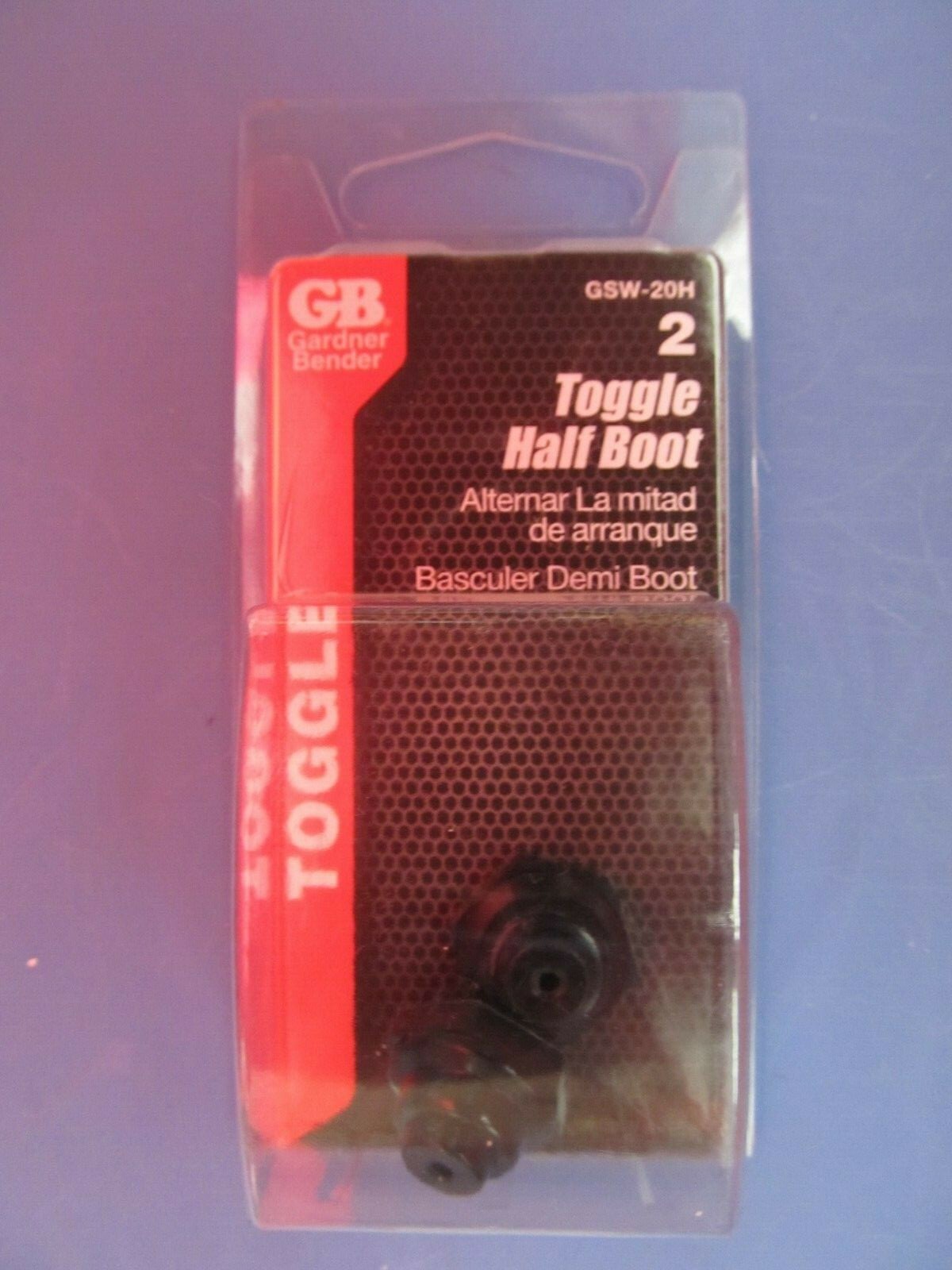 Gardner Bender Half-boot Toggle Switch Black 2 PK for sale online | eBay