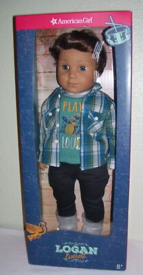 American Girl Logan Everett Boy Doll - Retired - NIB | eBay