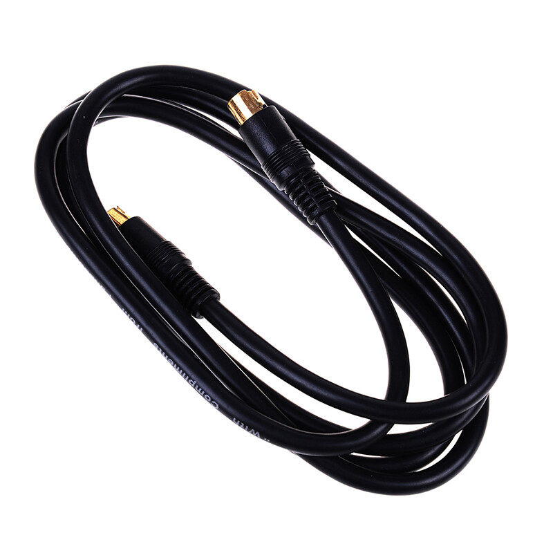 1.5M(5) S-Video svideo 4Pin male to male cord cable/lead for dvd HDTV ...