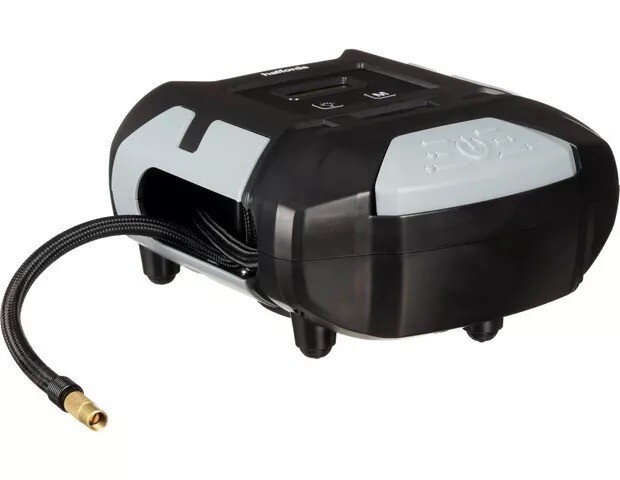 Halfords Digital car van Tyre air pump Inflator, lcd Inc. Black Case ...