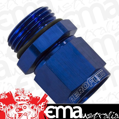 Aeroflow AF907-08-06 -6ORB to Female -8 Swivel Nut Blue | eBay Australia