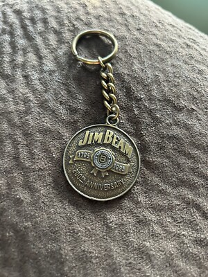 Vintage Jim Bean 1795-1995 200th Anniversary Keychain metal | eBay
