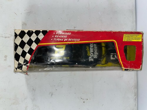 VINTAGE 90s REMOTE CONTROL SPEED THUNDER No. 71887 Black #2 Race Car ...