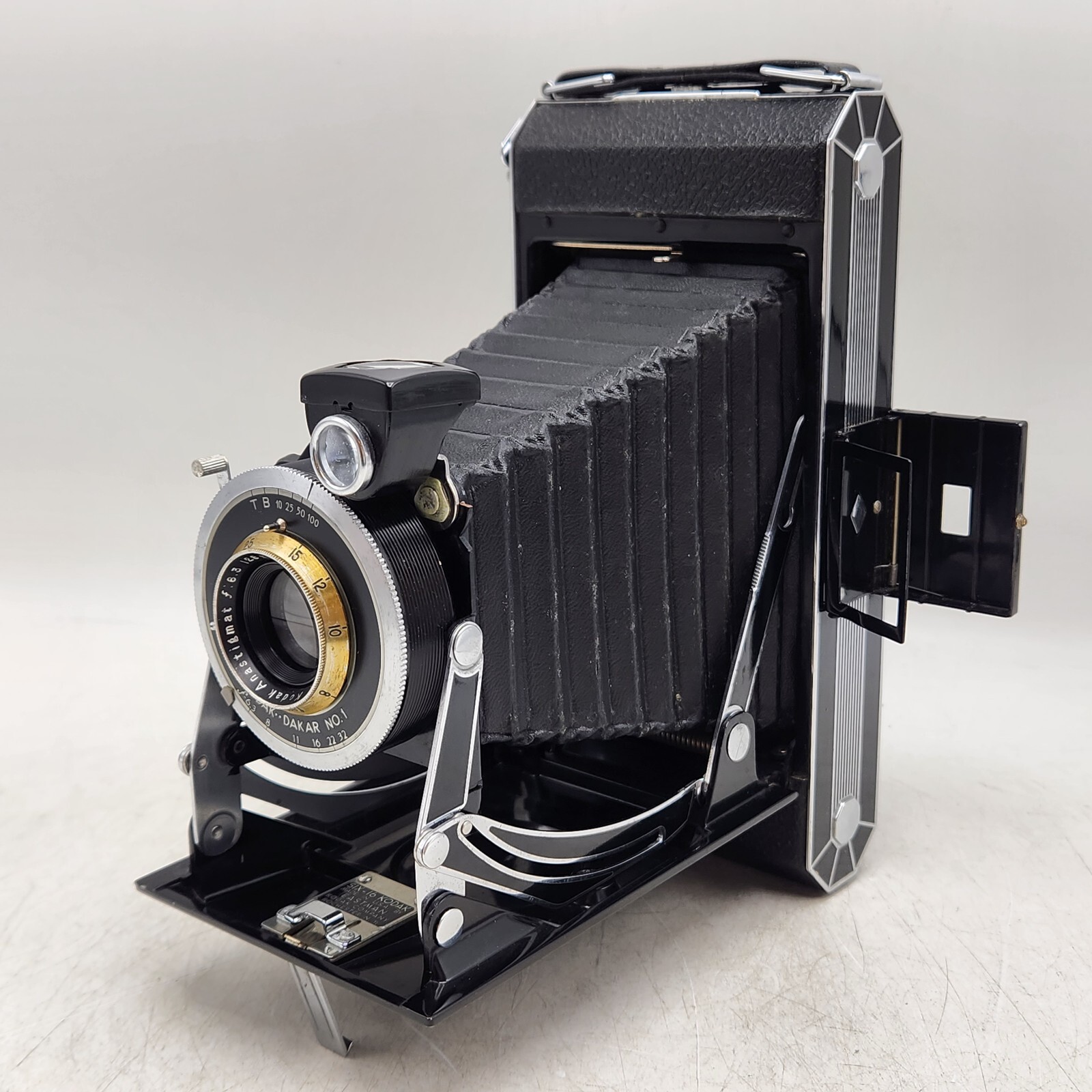 Vintage Art Deco Kodak Six-16 616 Folding Camera w/ Anastigmat 128mm F6 ...