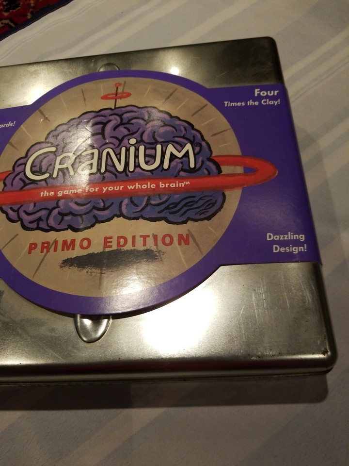 Cranium Primo Edition Cranium Board Game & 800 New Cards New & Factory ...