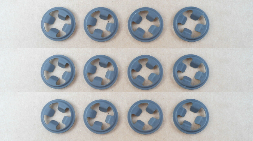 12 VINTAGE WINDOW REG ARM CLIPS! FITS 1966-1974 MOPAR DODGE A B C E ...