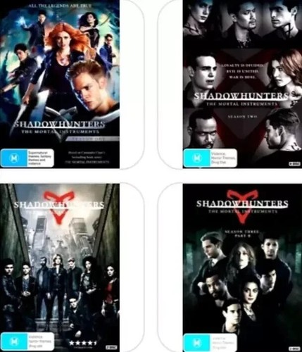 Shadowhunters Shadow Hunters: Season 1-3 Part A & B (DVD, 12-Disc set ...