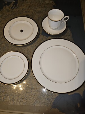 Lenox Debut Collection Kristy 5 Piece Place Setting Bone China made in ...