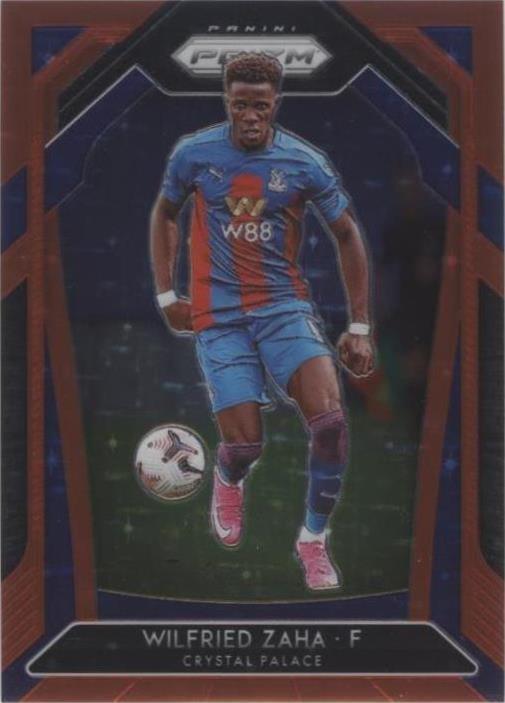 2020-21 Panini Prizm Premier League - Wilfried Zaha #75 Red Stars Prizm ...