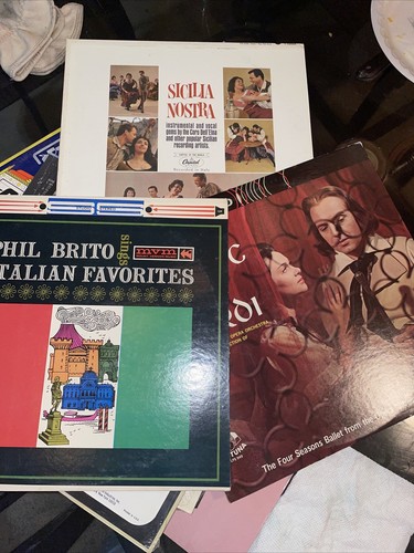 lot of 3 italian Vinyl records | eBay