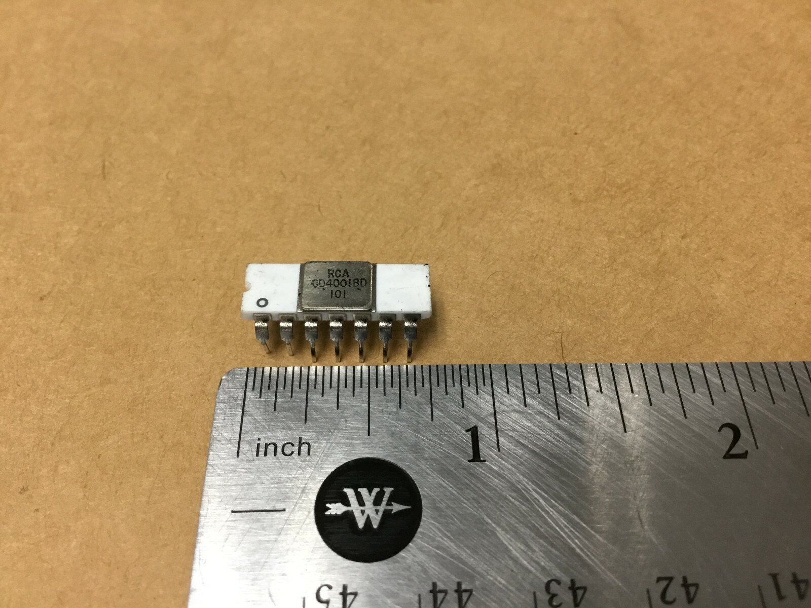 CD4001BD RCA IC CMOS Quad nor Gate Cd4001 4001 Ceramic - NOS for sale ...