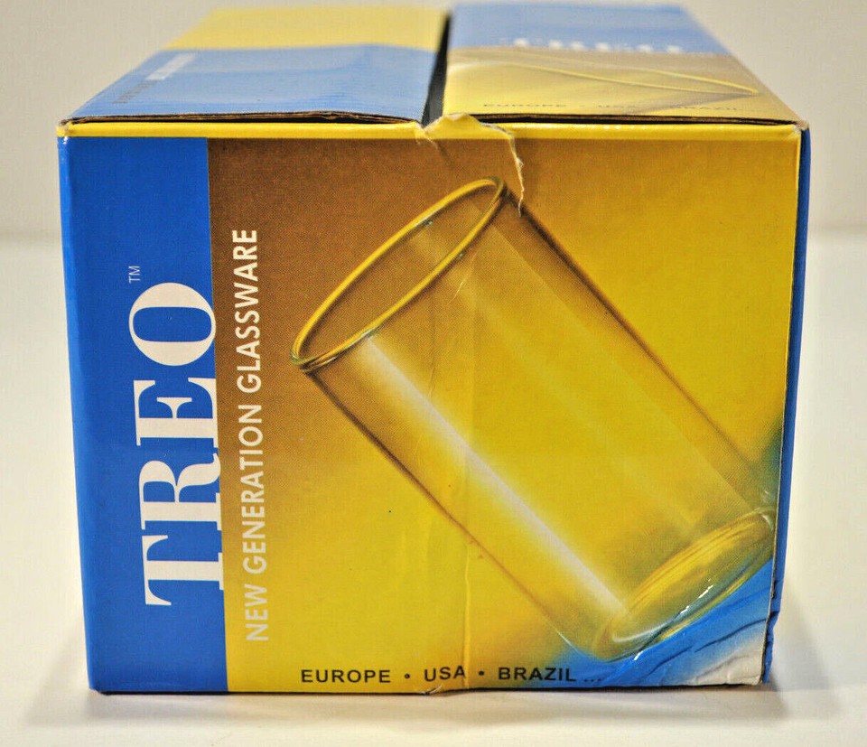 TREO Borosilicate Vector Slim 6 PCS Glass Set NEW | eBay