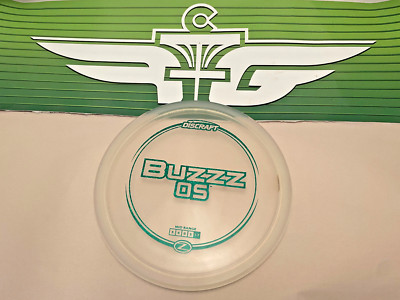 FLY GREEN DISC GOLF DISCRAFT CLEAR Z BUZZZ OS Midrange Driver. 177+G | eBay