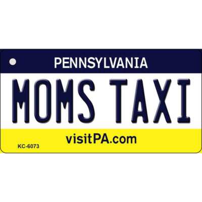 Moms Taxi Pennsylvania State License Plate Tag Key Chain KC-6073 | eBay
