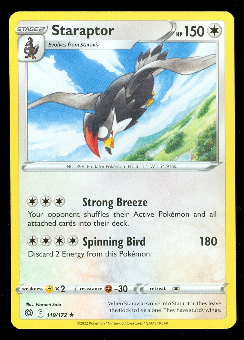 Tarjeta De Pokemon Staraptor