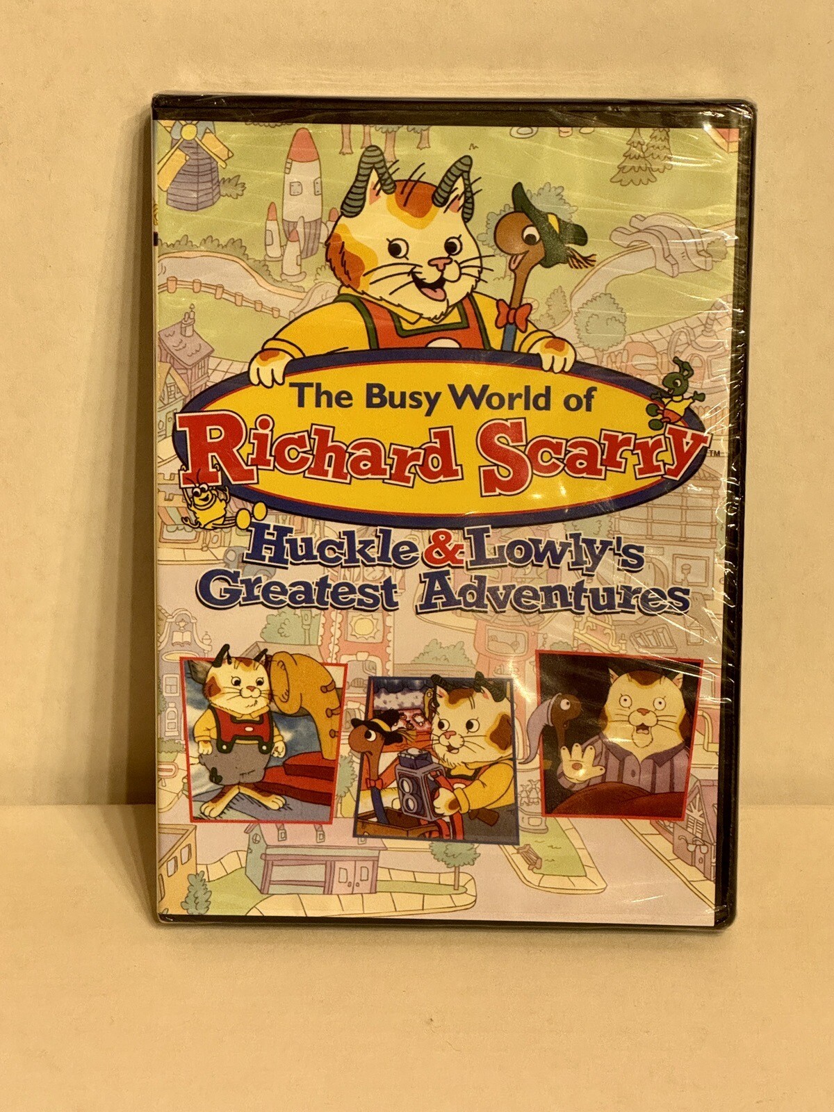 Busy World of Richard Scarry: Huckle & Lowly's (DVD) for sale online | eBay