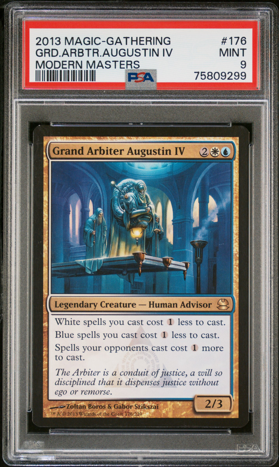 MTG Grand Arbiter Augustin IV Modern Masters 176/229 Regular Rare for ...