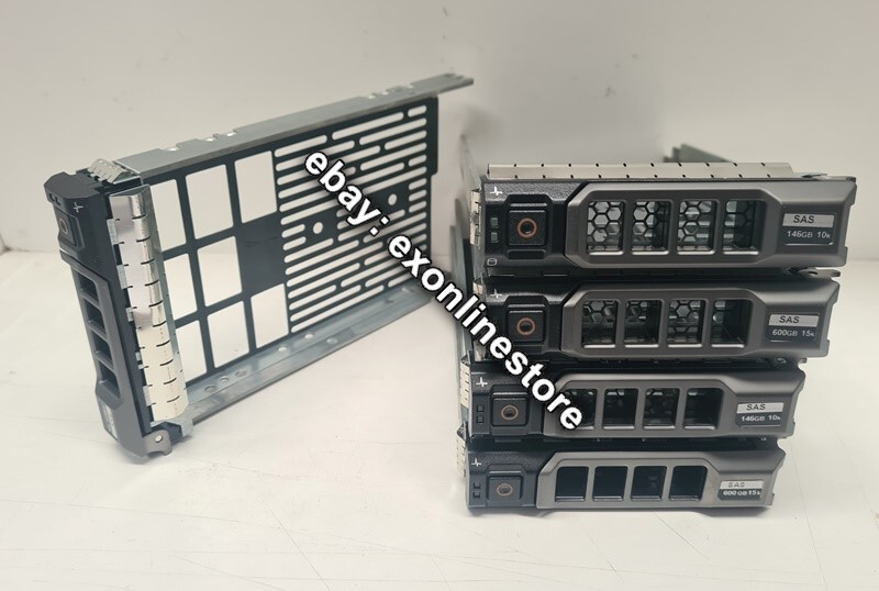 F238F - Dell 3.5" Hot-Swap SAS/SATA Drive Tray/Caddy F238F Lot of 5 ...