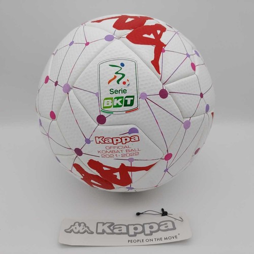 Kappa Serie B 21/22 Match Soccer Ball Red White FIFA Italy Size 5 Used ...