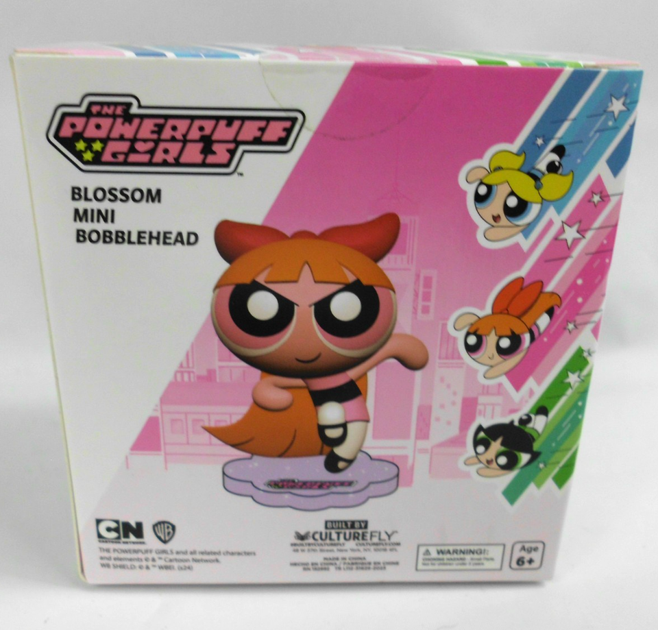 Powerpuff Girls Blossom Buttercup Bubbles Mini Bobble Head Figure Set ...