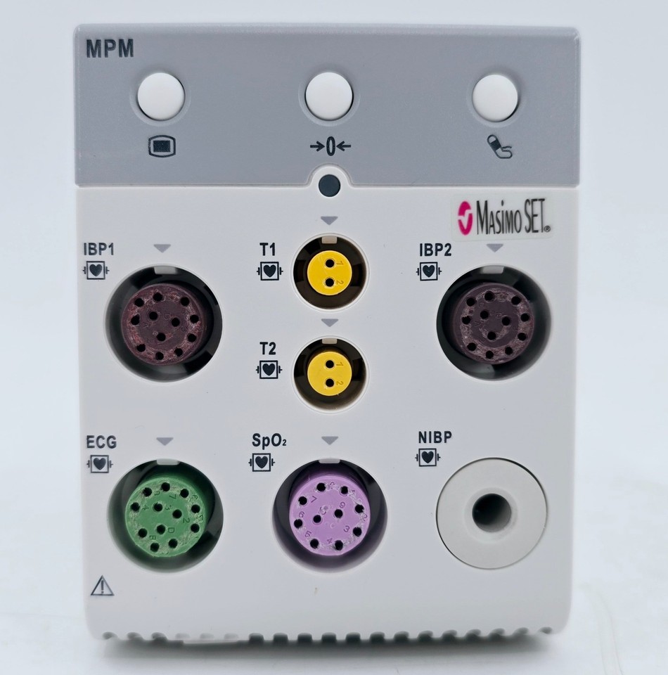 Mindray 115-004900-00 MPM Masimo Set Module SpO2 ECG NIBP 2-IBP 2-Temp V.1.0 | eBay