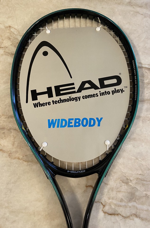 Head Tennis Racket 660 Tech Constant Beam Widebody 4 5/8 L5 Green ...