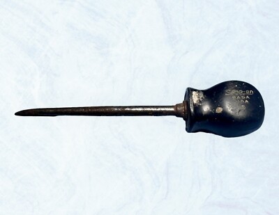 Vintage Snap-on Tools 6ASA Scratch Awl Hard Handle BLACK USA | eBay