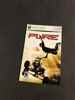 pure xbox 360 Manual Only | eBay