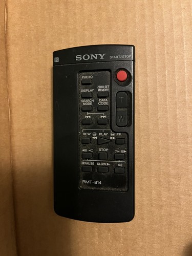 Genuine Sony Camcorder Remote Control RMT-814 for DCR TRV330 TRV340 ...