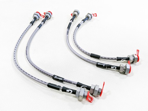 Ferrari 308 Stainless Steel Braided Brake Hose Kit Front & Rear 101392 ...
