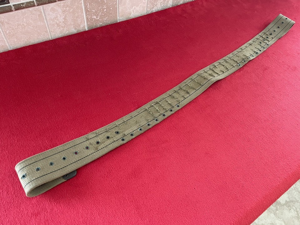 USN WW2 Signal Flare Cartridge Belt 32rd 10 GA Khaki 1942 | eBay