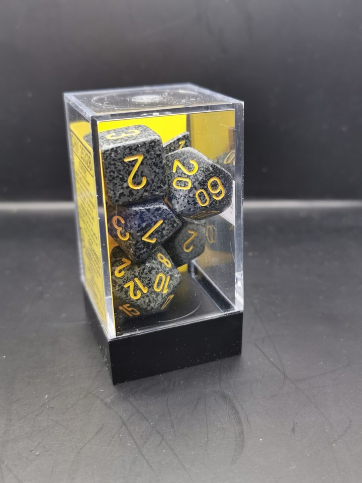 Chessex Speckled Urban Camo Polyhedral 7-Dice Boxed Set CHX25328 | eBay