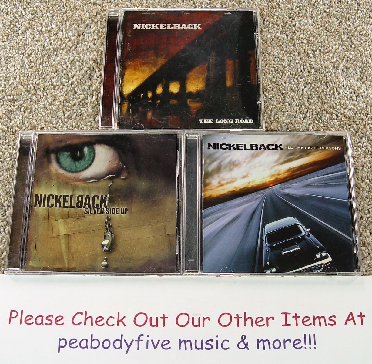 Nickelback Cds In Order