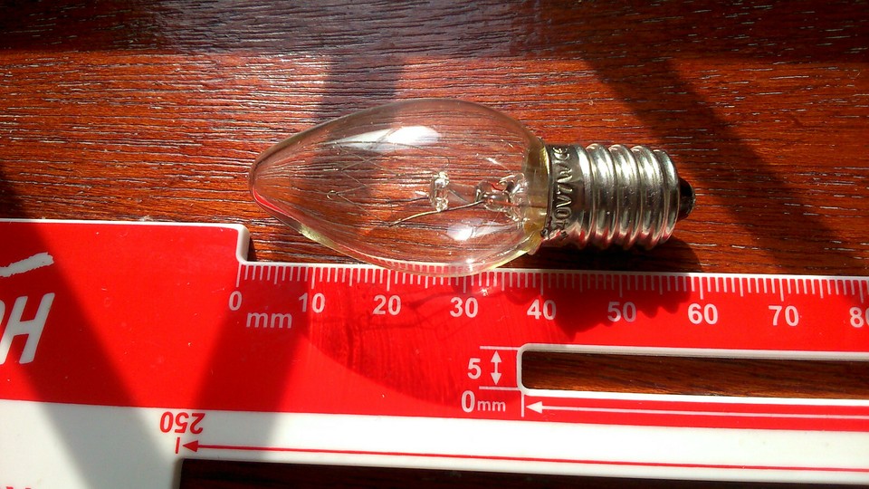 8 E14 7watt SES EVEREADY NIGHT LIGHT SPARE BULBS 14mm thread size ...