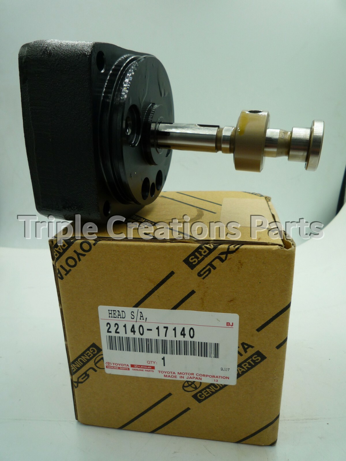 2214017140 GENUINE Toyota HEAD SUB-ASSY, DISTRIBUTIVE PUMP 22140-17140 ...