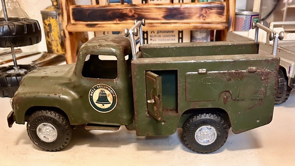 Vintage Buddy L Bell Telephone Utility Box Service Truck Original | eBay