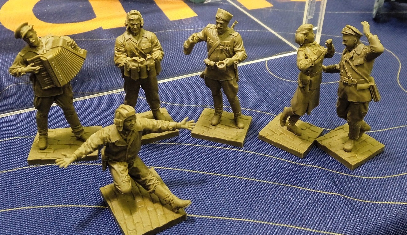 PLASTIC PLATOON Toy Soldiers Victory Day set#2 WW2 1:32, RELEASE 2024 ...