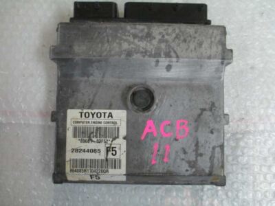 09 10 TOYOTA COROLLA ENGINE ECM ELECTRONIC CONTROL MODULE 89661-02F52 ...