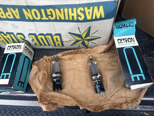 Cetron 572b Tubes A Pair With Box! Cetron Transmitting Vacuum Tubes | eBay