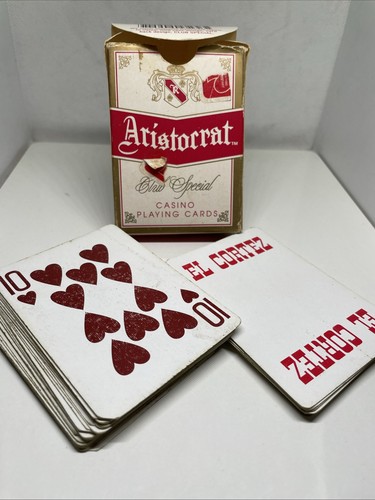 Casino Playing Cards Deck El Cortez Las Vegas Aristocrat | eBay