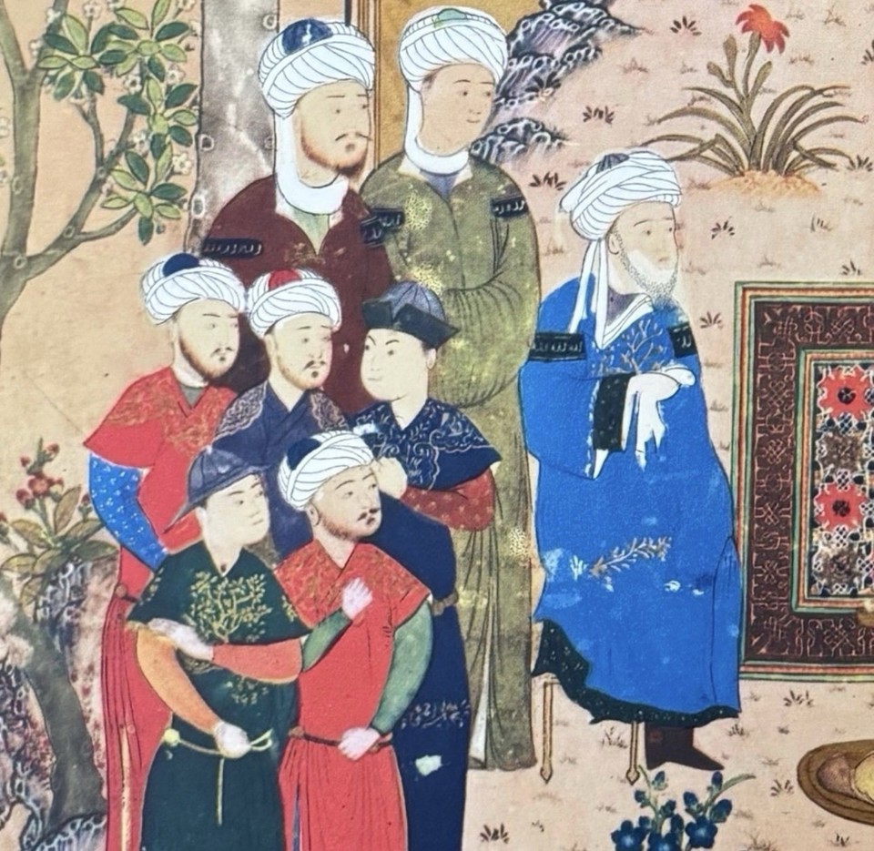 KING YAZDJIRD / MUNZIR THE ARAB 1430 Original 50’s Vintage Fine Art ...