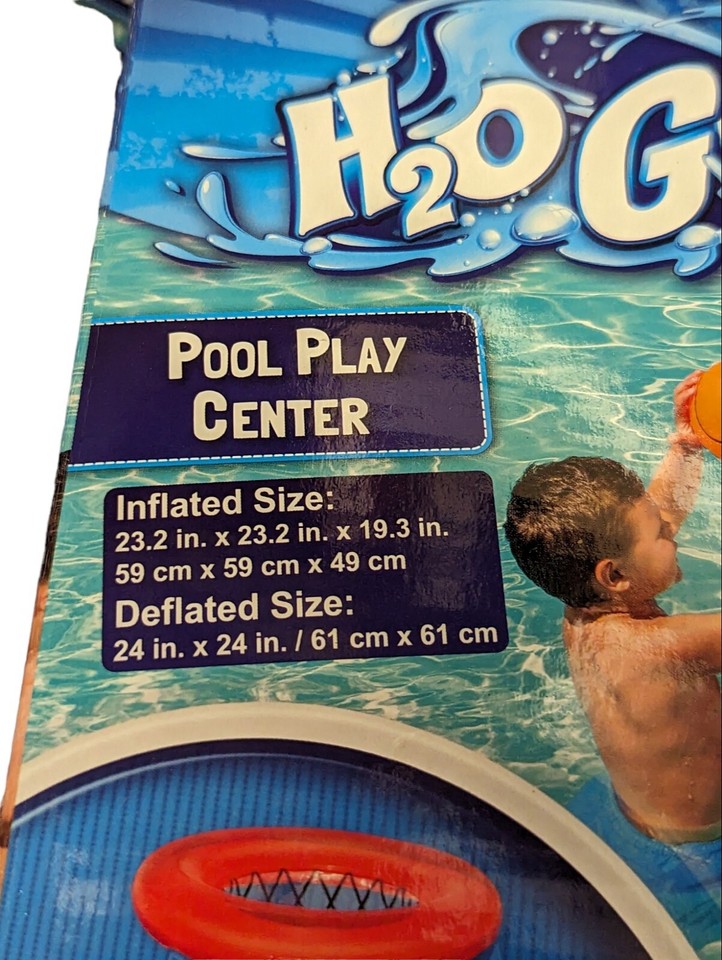 BestWay H2O GO Inflatable Pool Play Center Basketball Family Fun Beach ...