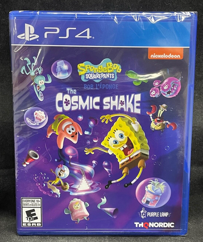 Spongebob Squarepants the Cosmic Shake (PS4 / PlayStation 4) BRAND NEW ...