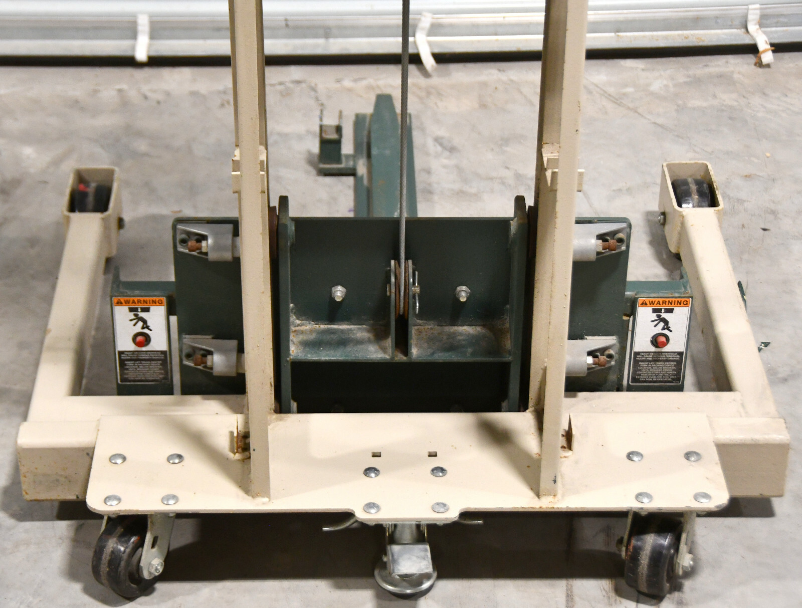 Beech Design SMS-1000-S Manual Winch Stradle Crane Lift. | eBay