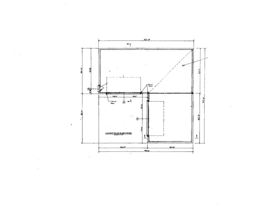 50' x 50' Four - Six Plus Stall ' L' Shape Garage Building Plans | eBay