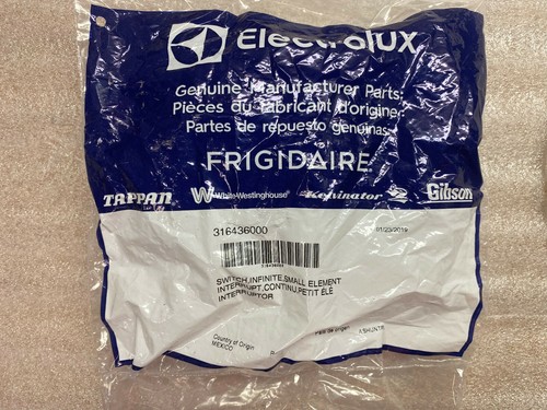 GENUINE OEM Frigidaire Range Surface Element Control Switch 316436000 ...